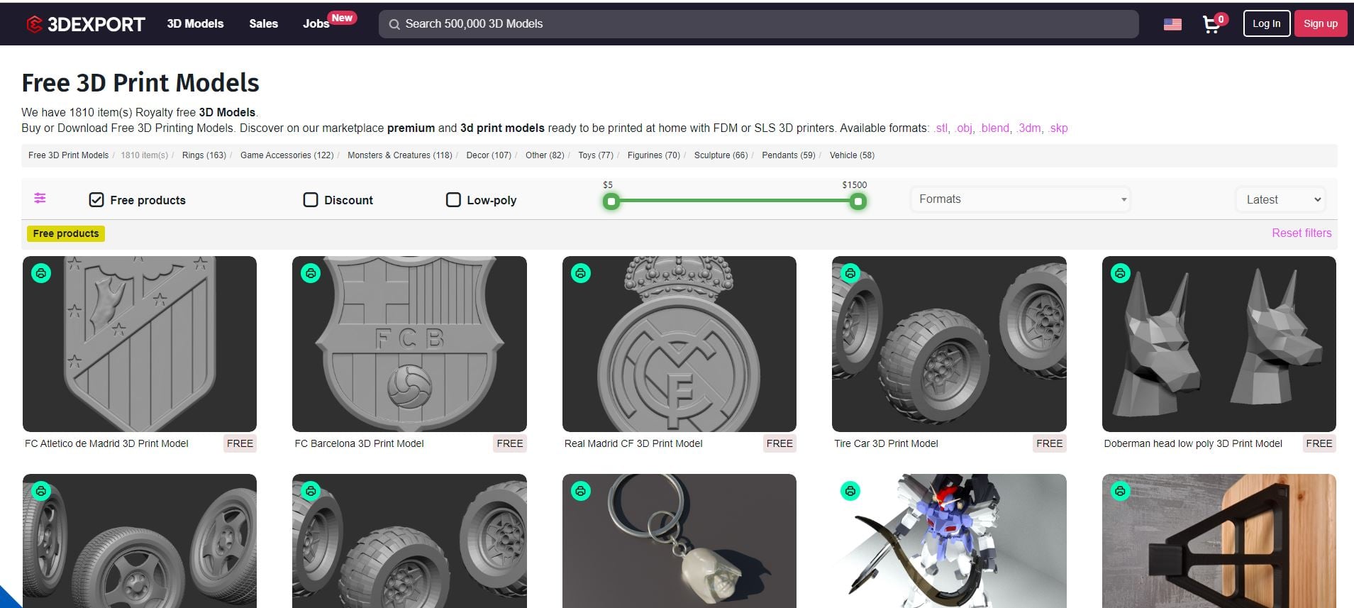 Sites Para Baixar Modelos Grtis Para Impresso 3d