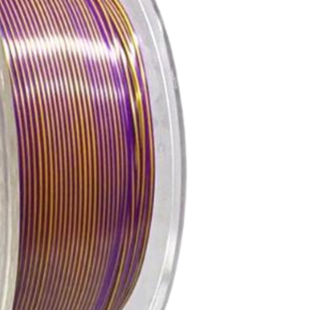 Filamento PLA Ultra Silk - Bicolor Ouro e Roxo - 3D Lab